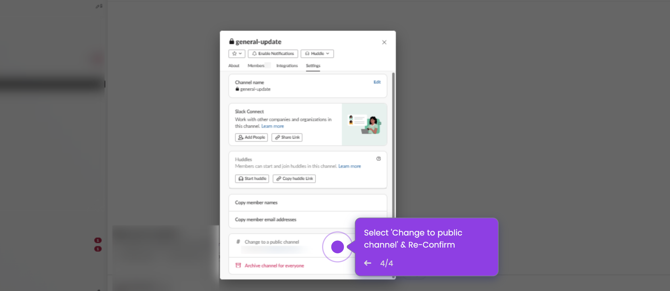 How to Make a Private Slack Channel Public: 1-Min Guide